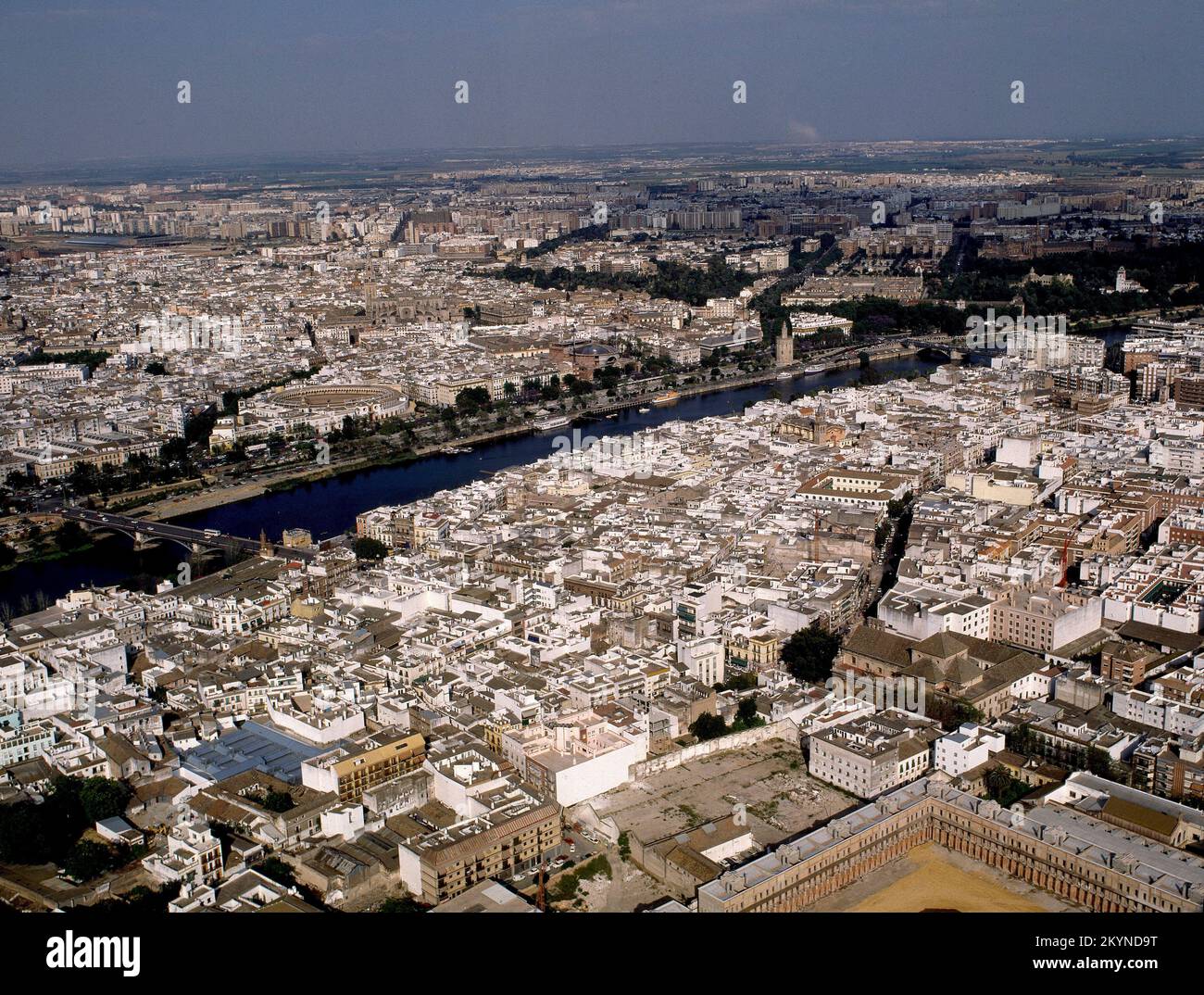 AEREA DE SEVILLA-BARRIO DE TRIANA- - FOTO AÑOS 90 - FOTO AÑOS 90 ...