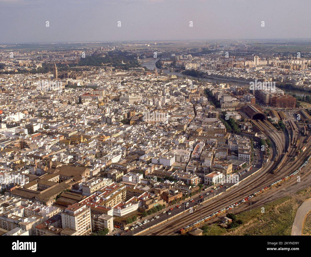 AEREA-ESTACION DE CORDOBA Y LA CIUDAD - FOTO AÑOS 90 - FOTO AÑOS 90 ...