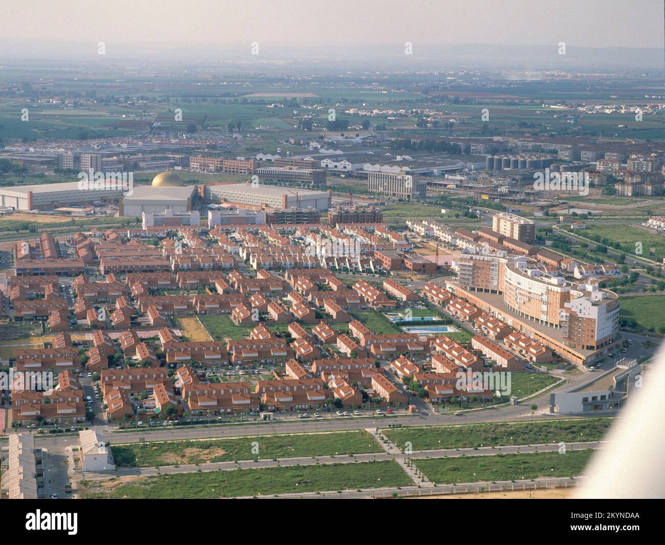 AEREA-BARRIO RESIDENCIAL DE LA ZONA ESTE DE LA CIUDAD - FOTO AÑOS 90 ...