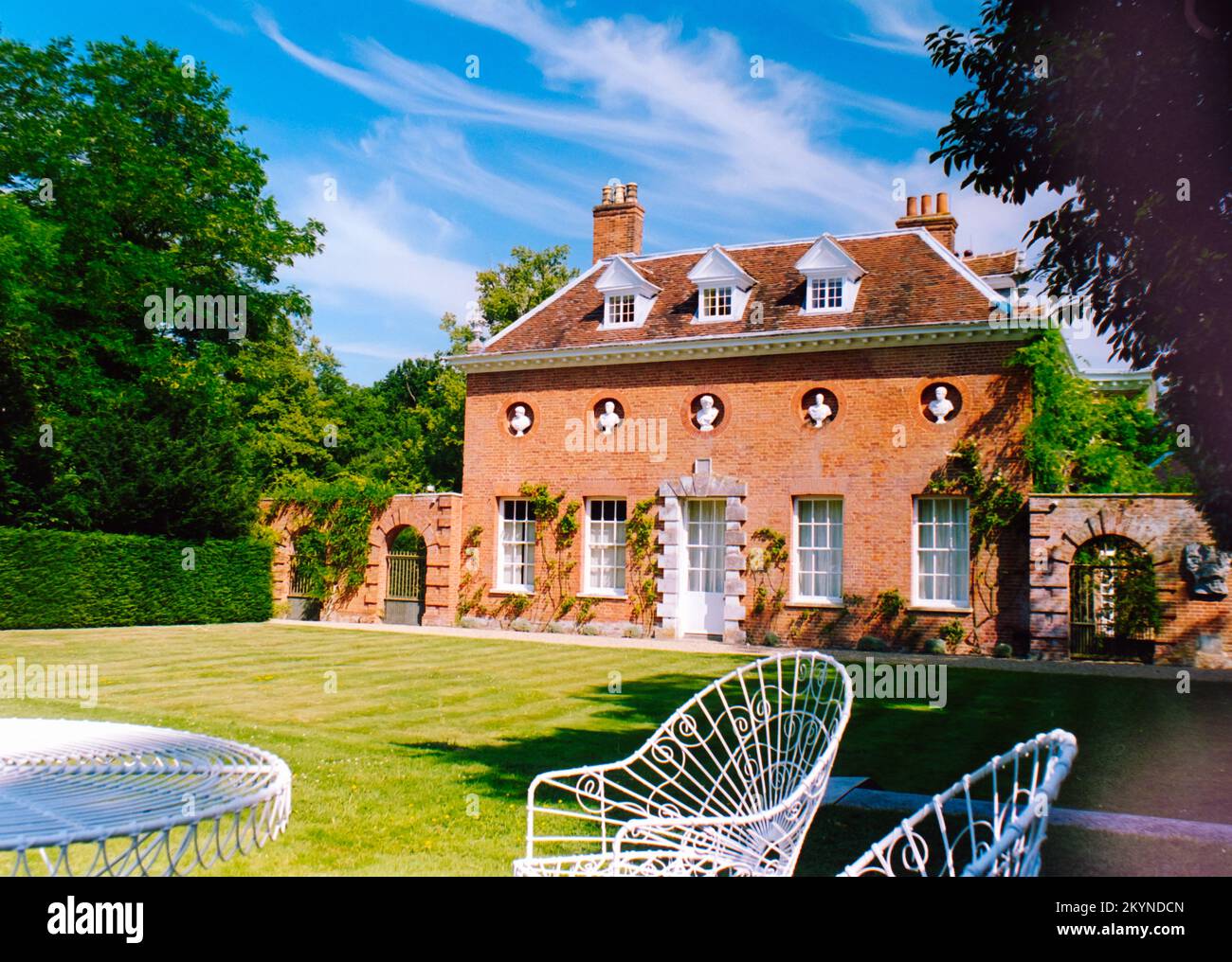 Westgreen House in Hampshire. A National Trust Property, shot on Film ...
