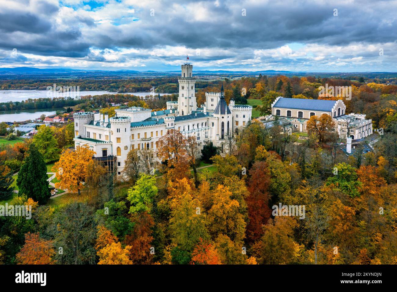 Castle Hluboka nad Vltavou is one of the most beautiful castles in ...