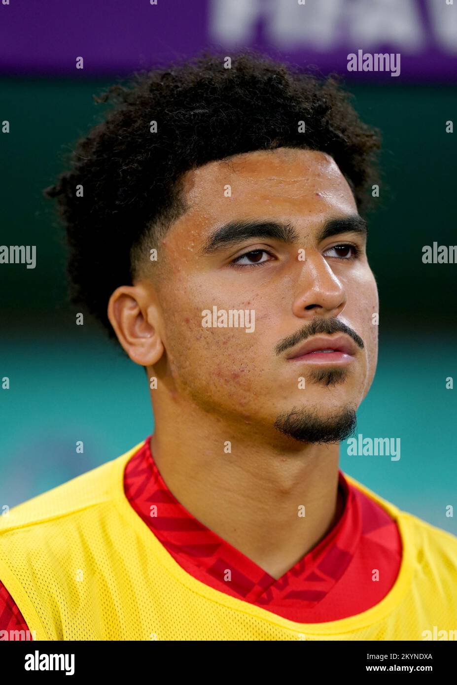 Morocco's Zakaria Aboukhlal ahead of the FIFA World Cup Group F match ...