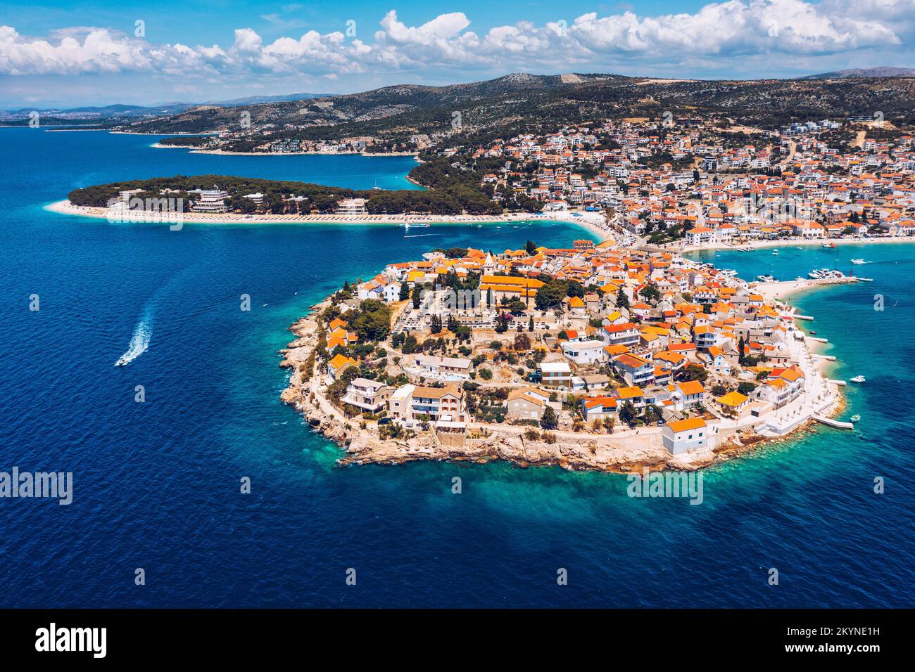 Adriatic coast aerial hi-res stock photography and images - Alamy