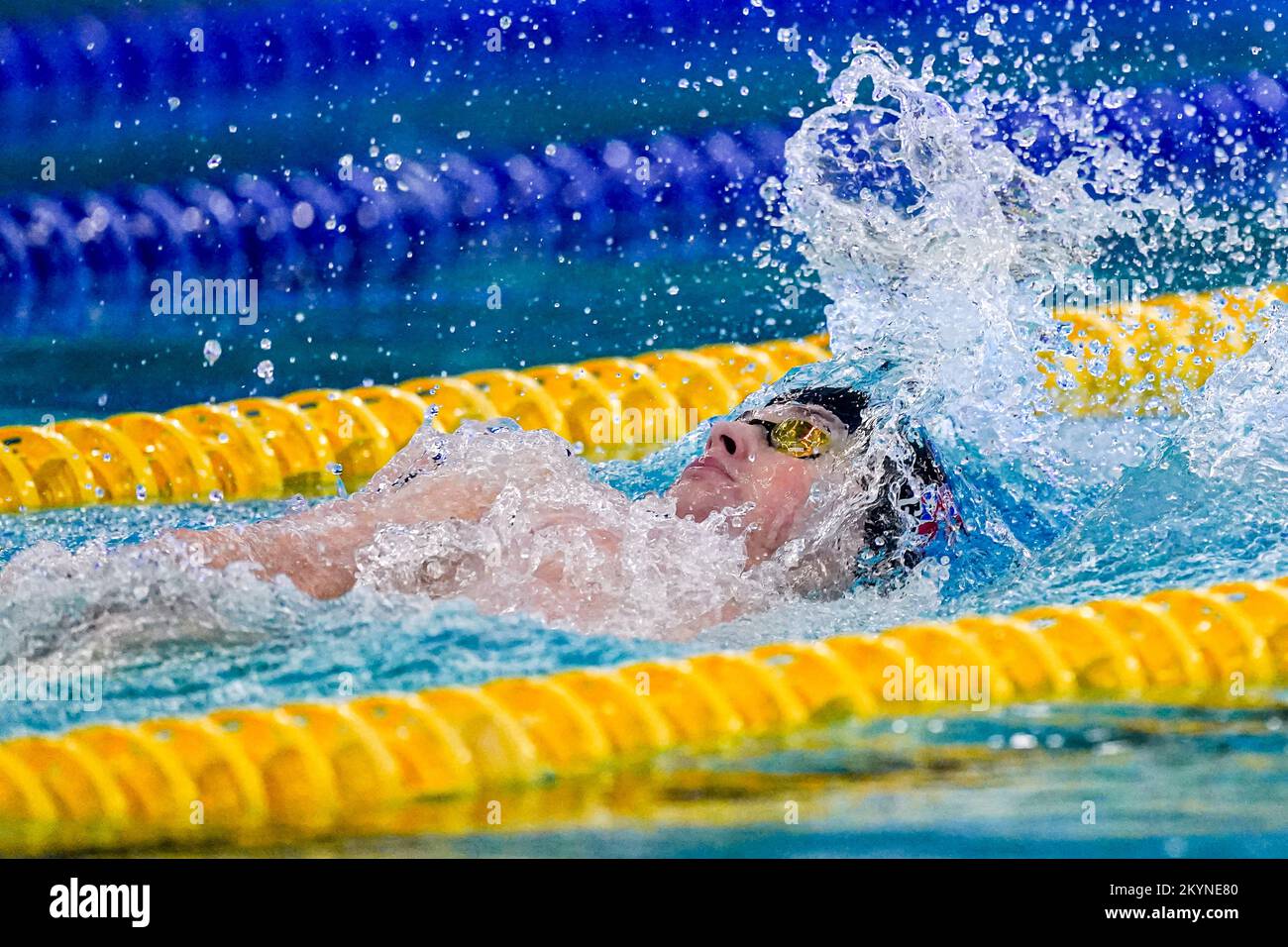 ROTTERDAM, NETHERLANDS - DECEMBER 1: Brodie Williams competing in the ...