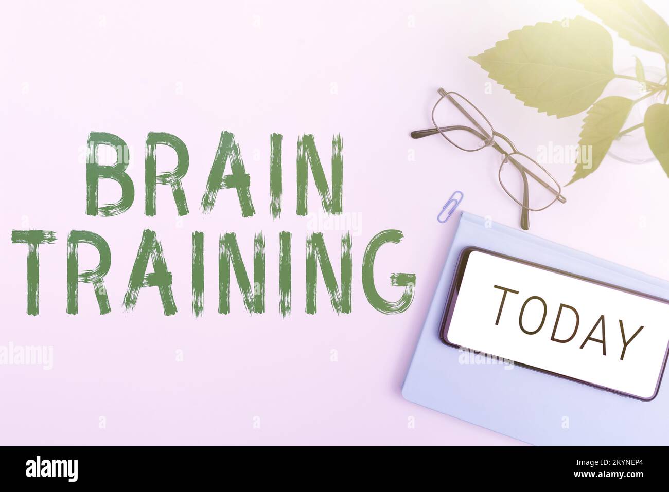 Hand writing sign Brain Training. Internet Concept mental activities to ...