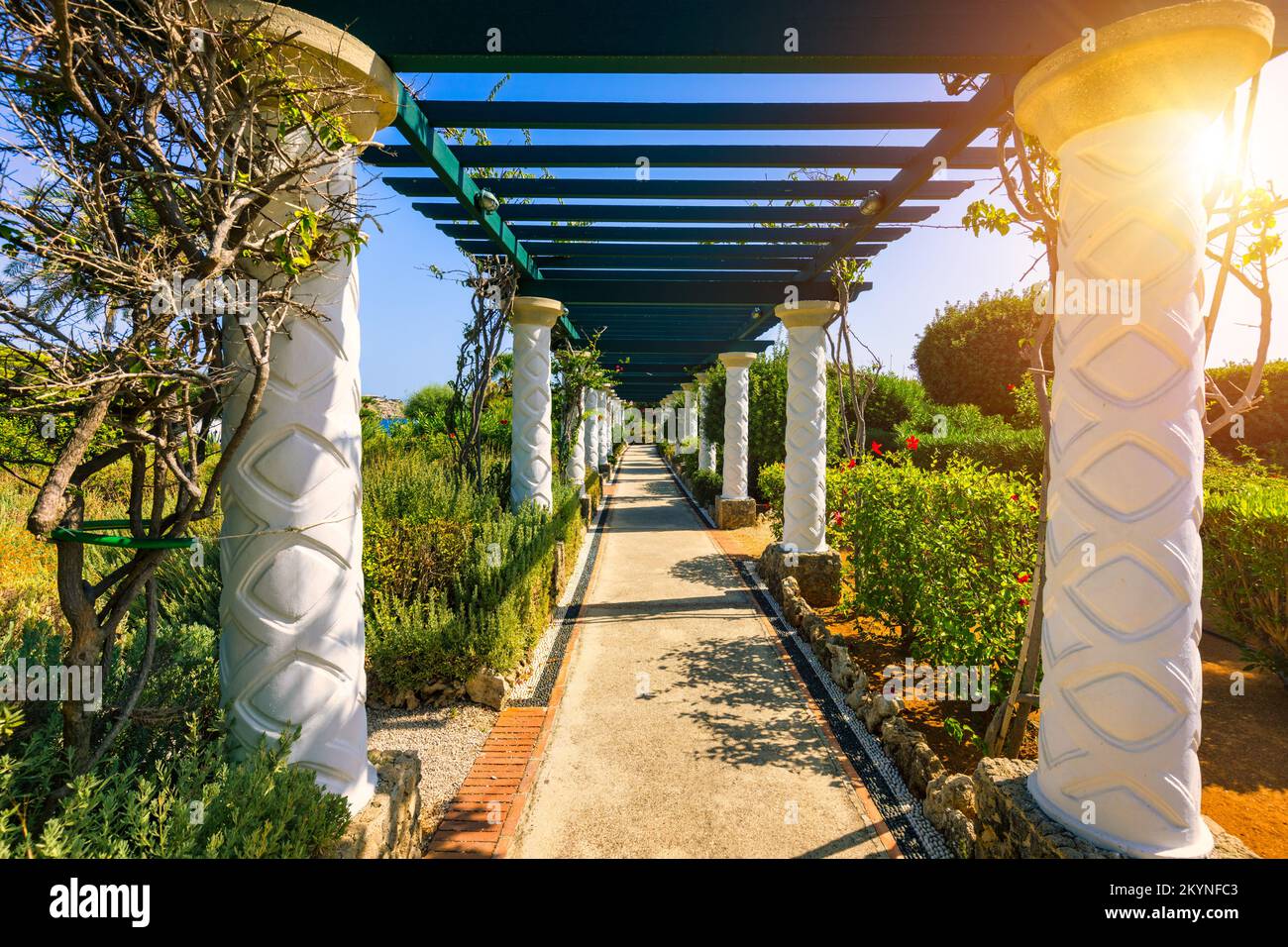 The beautiful buildings at Kalithea Springs constructed in the 1930s ...