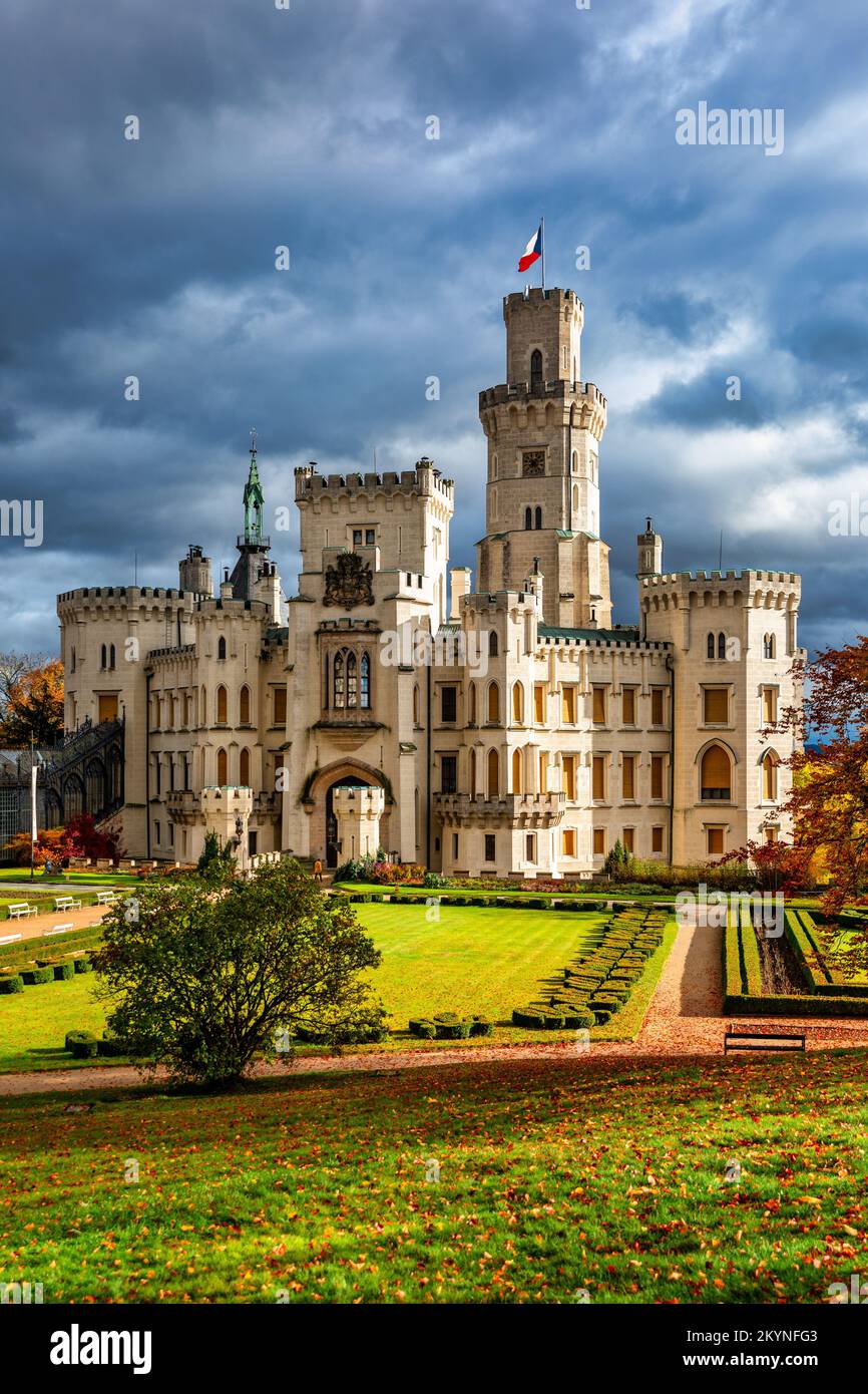 Castle Hluboka nad Vltavou is one of the most beautiful castles in ...
