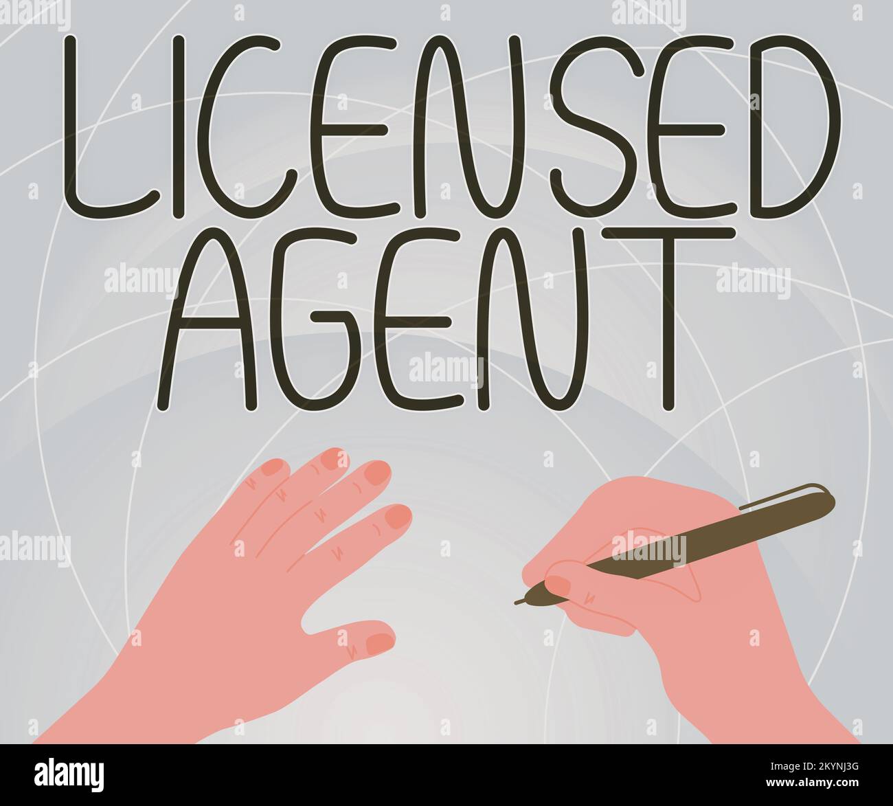 Conceptual display Licensed Agent. Conceptual photo Authorized and ... Conceptual display Licensed Agent. Conceptual photo Authorized and ...