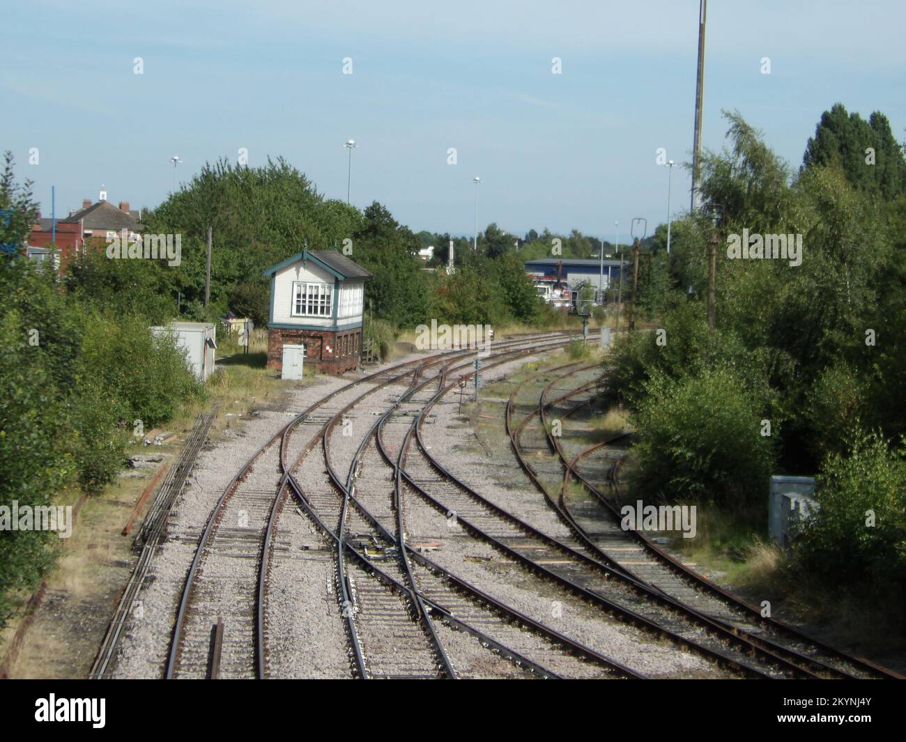 Brick rail buildings hi-res stock photography and images - Alamy