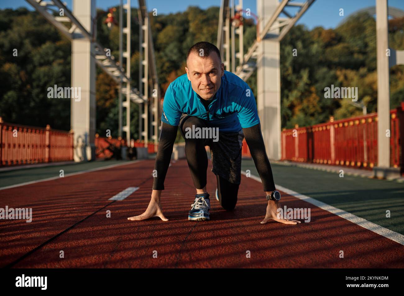 Sporting position hi-res stock photography and images - Alamy