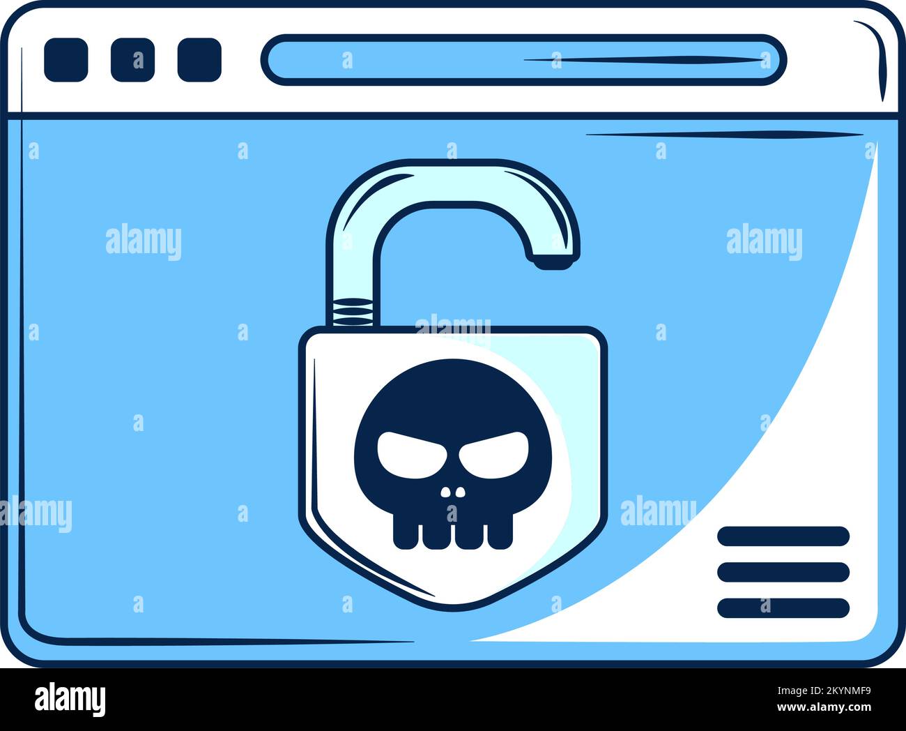 website attack virus cybersecurity Stock Vector Image & Art - Alamy
