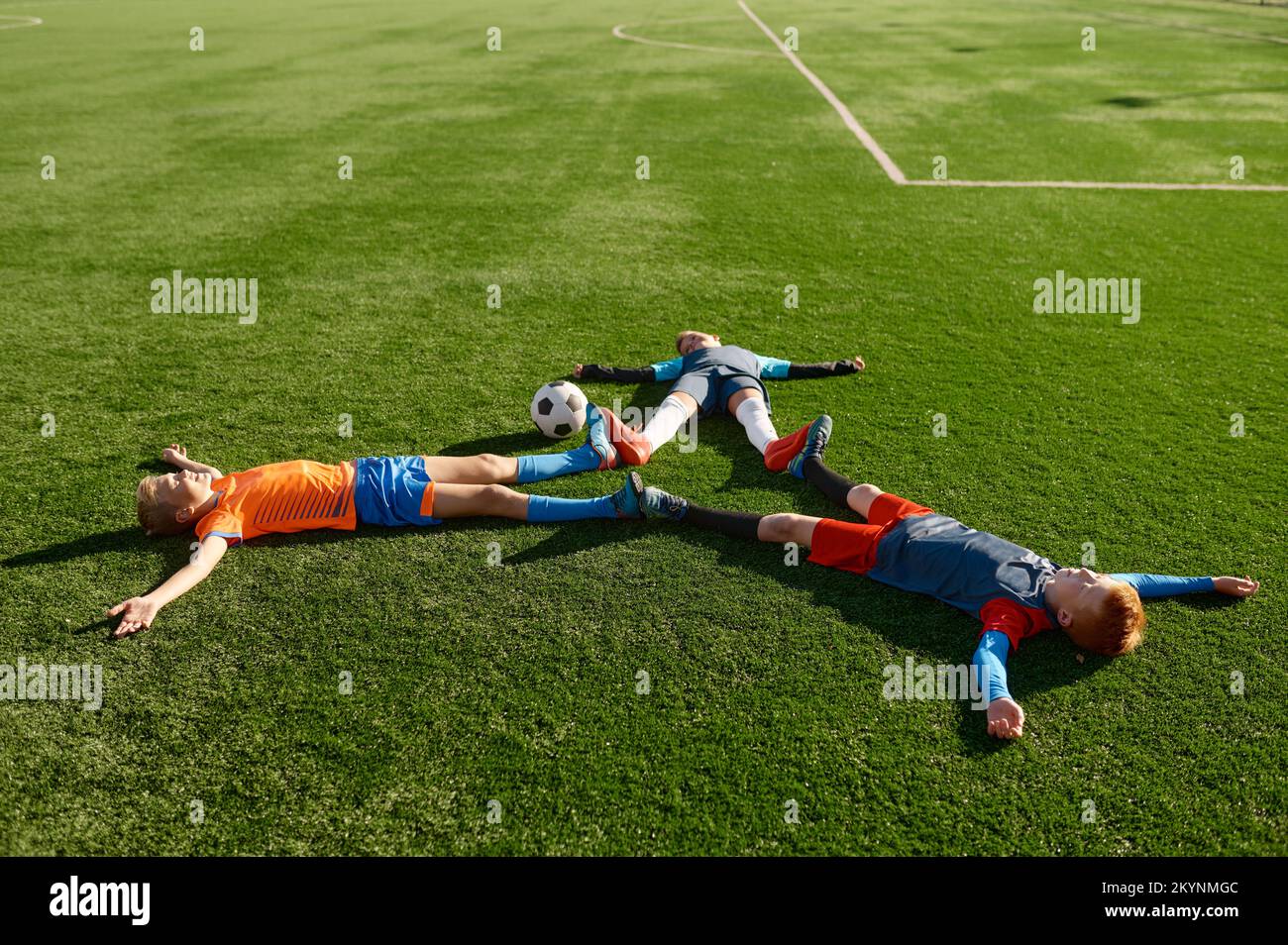 Exhausted Soccer Player