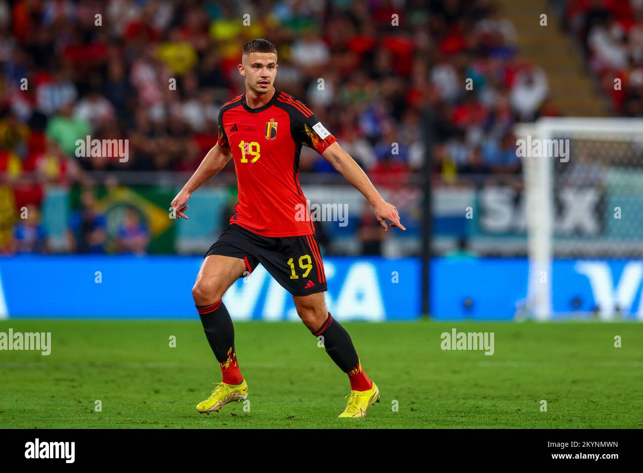 01.12.2022, Doha , football, FIFA World Cup 2022, Croatia v Belgium ...