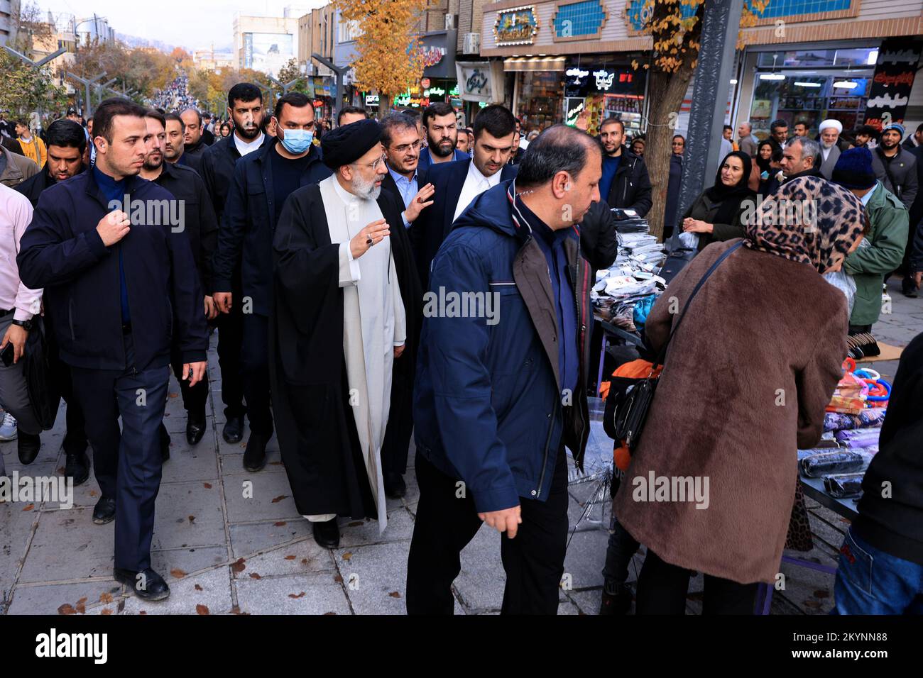 Sanandaj, Kurdistan, Iran. 1st Dec, 2022. A handout photo made ...