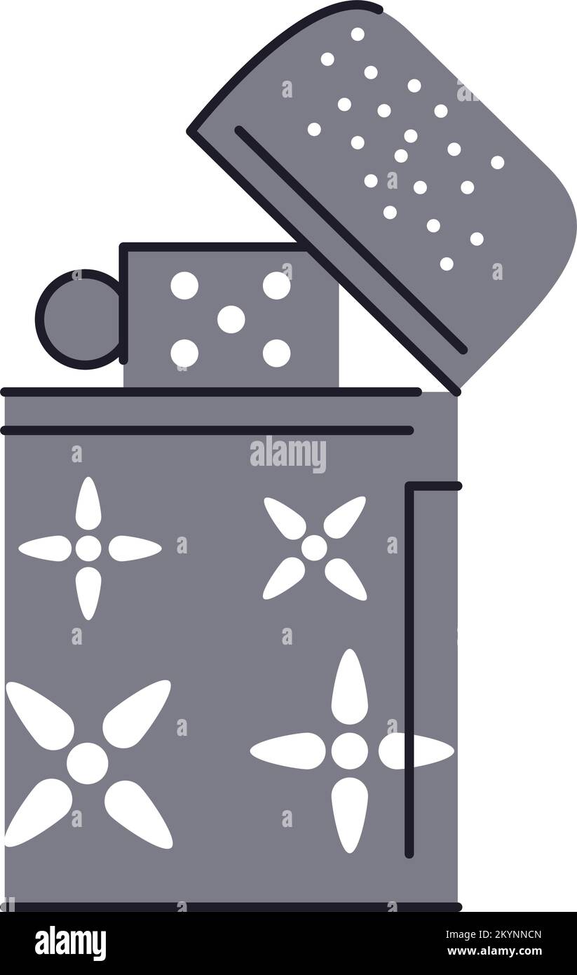 steel lighter icon Stock Vector Image & Art - Alamy