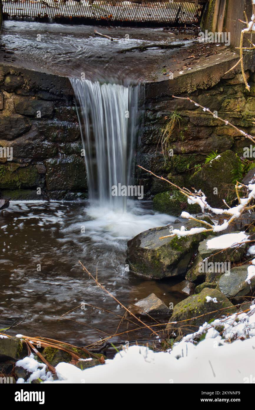 Running over a pond hi-res stock photography and images - Alamy