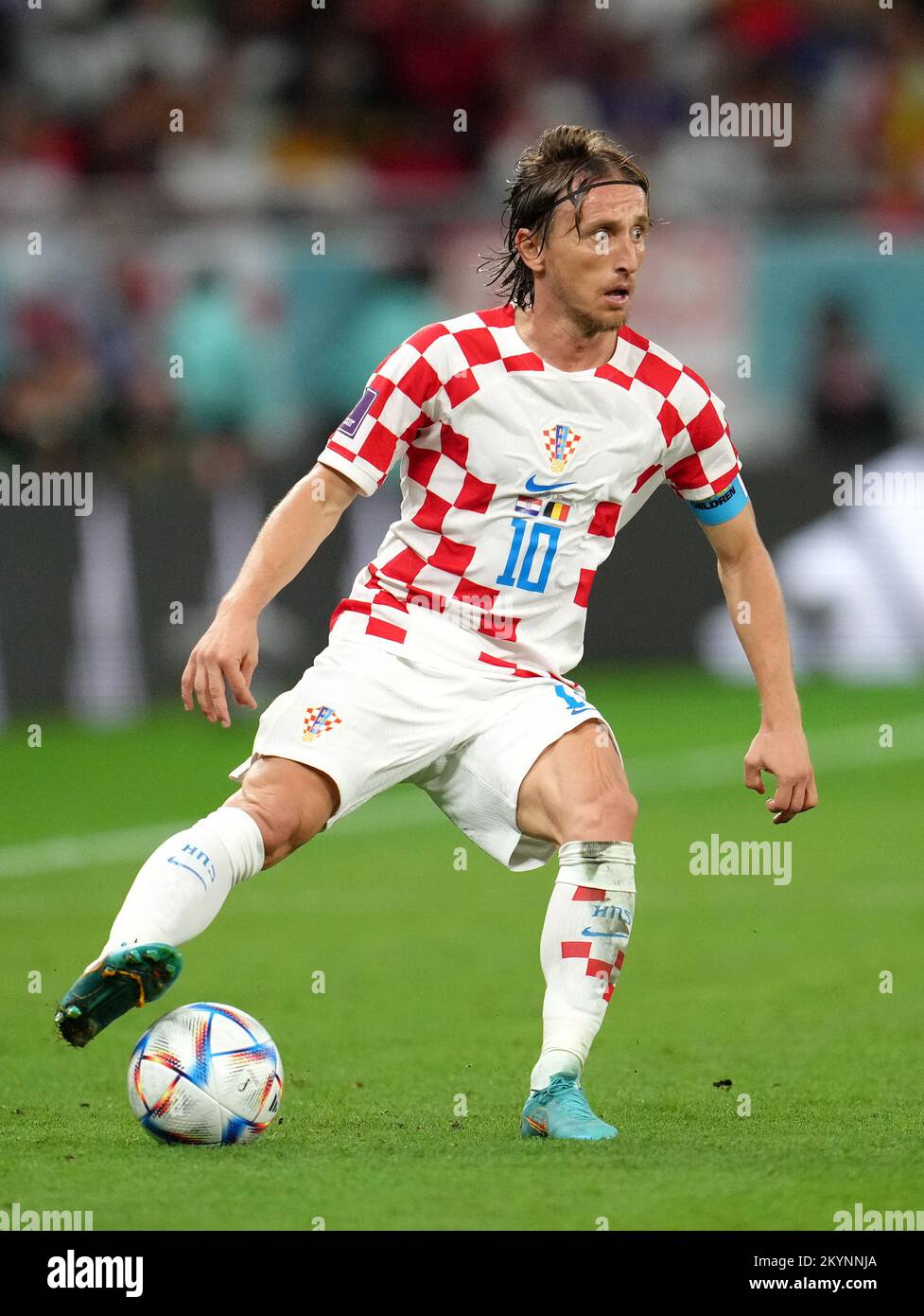 Croatia's Luka Modric during the FIFA World Cup Group F match at the ...