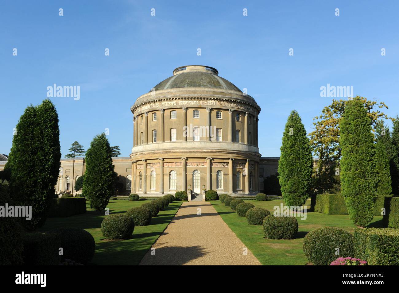 The Rotunda at Ickworth House Horringer Uk Stock Photo - Alamy
