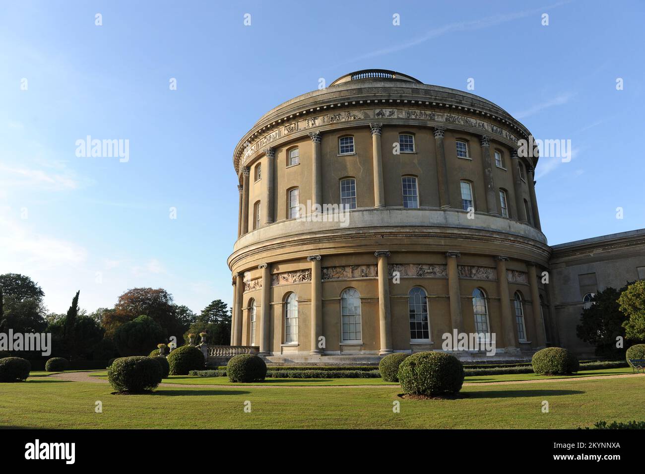 The Rotunda at Ickworth House Horringer Uk Stock Photo - Alamy
