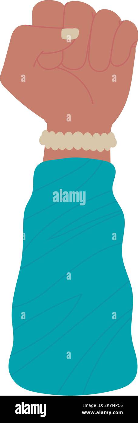 fist hand gesture Stock Vector Image & Art - Alamy