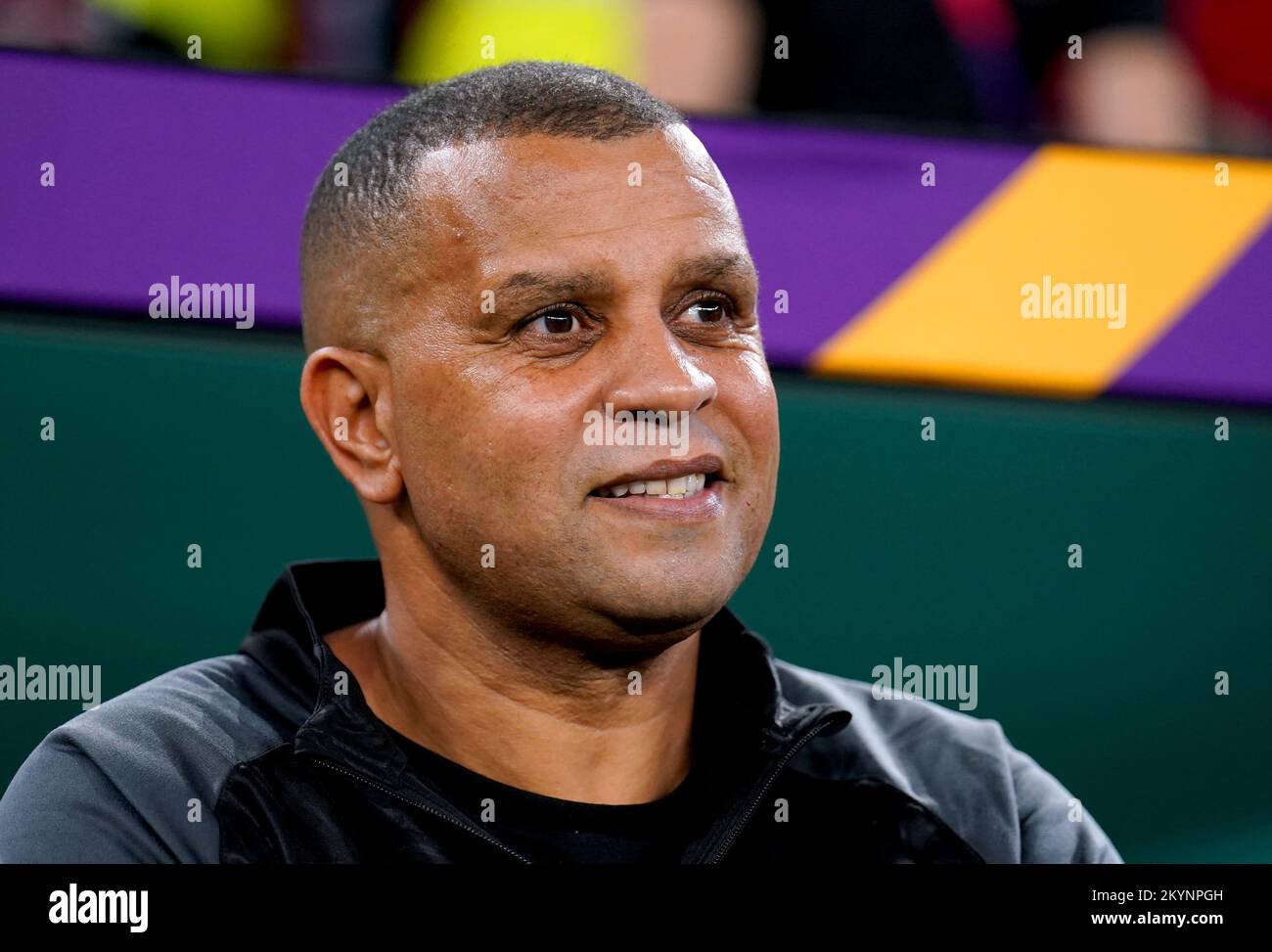 Morocco assistant manager Rachid Benmahmoud ahead of the FIFA World Cup ...