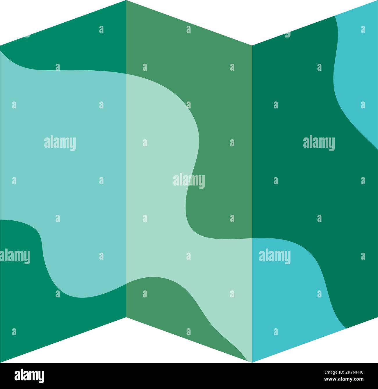 folded map icon Stock Vector Image & Art - Alamy