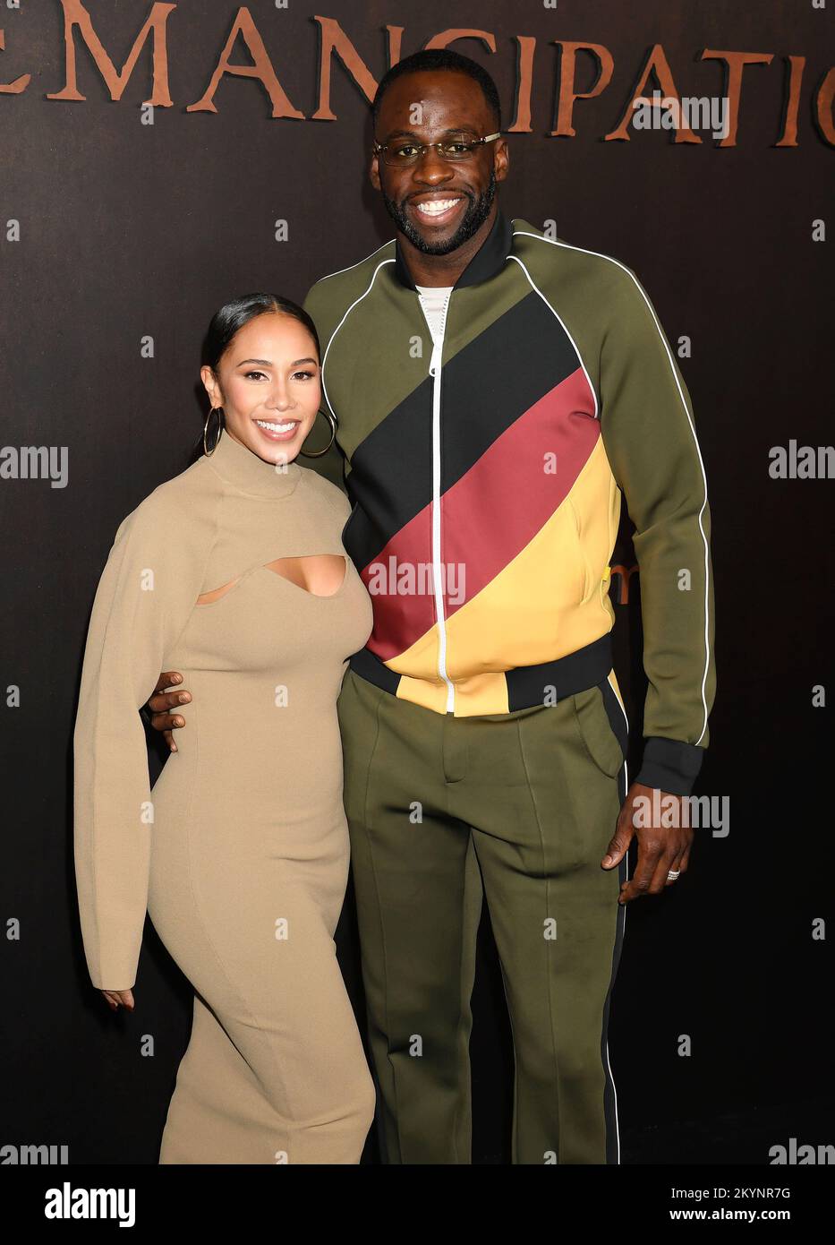 LOS ANGELES, CALIFORNIA - NOVEMBER 30: (L-R) Hazel Renee and Draymond ...
