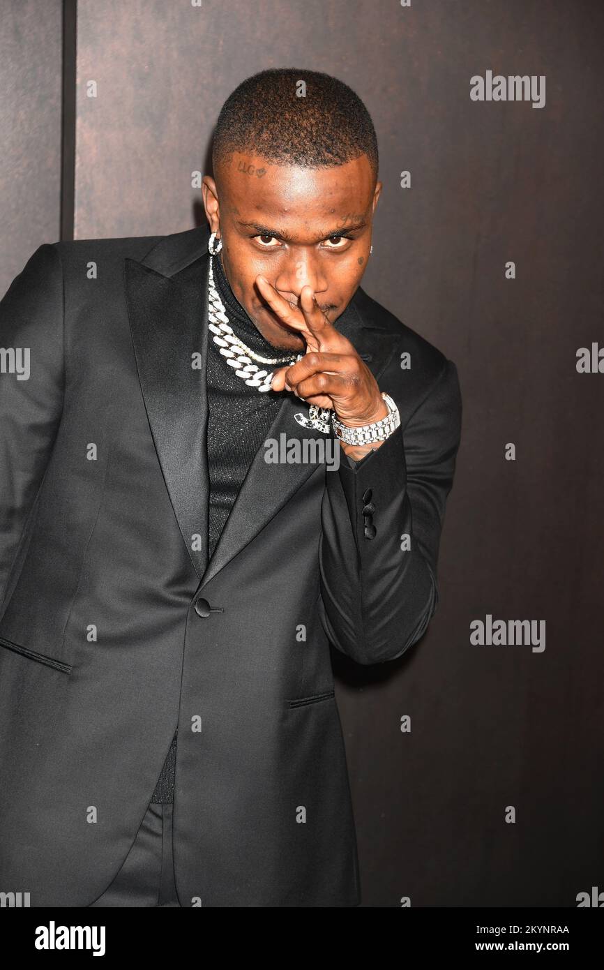 LOS ANGELES, CALIFORNIA - NOVEMBER 30: Da Baby attends Apple Original ...