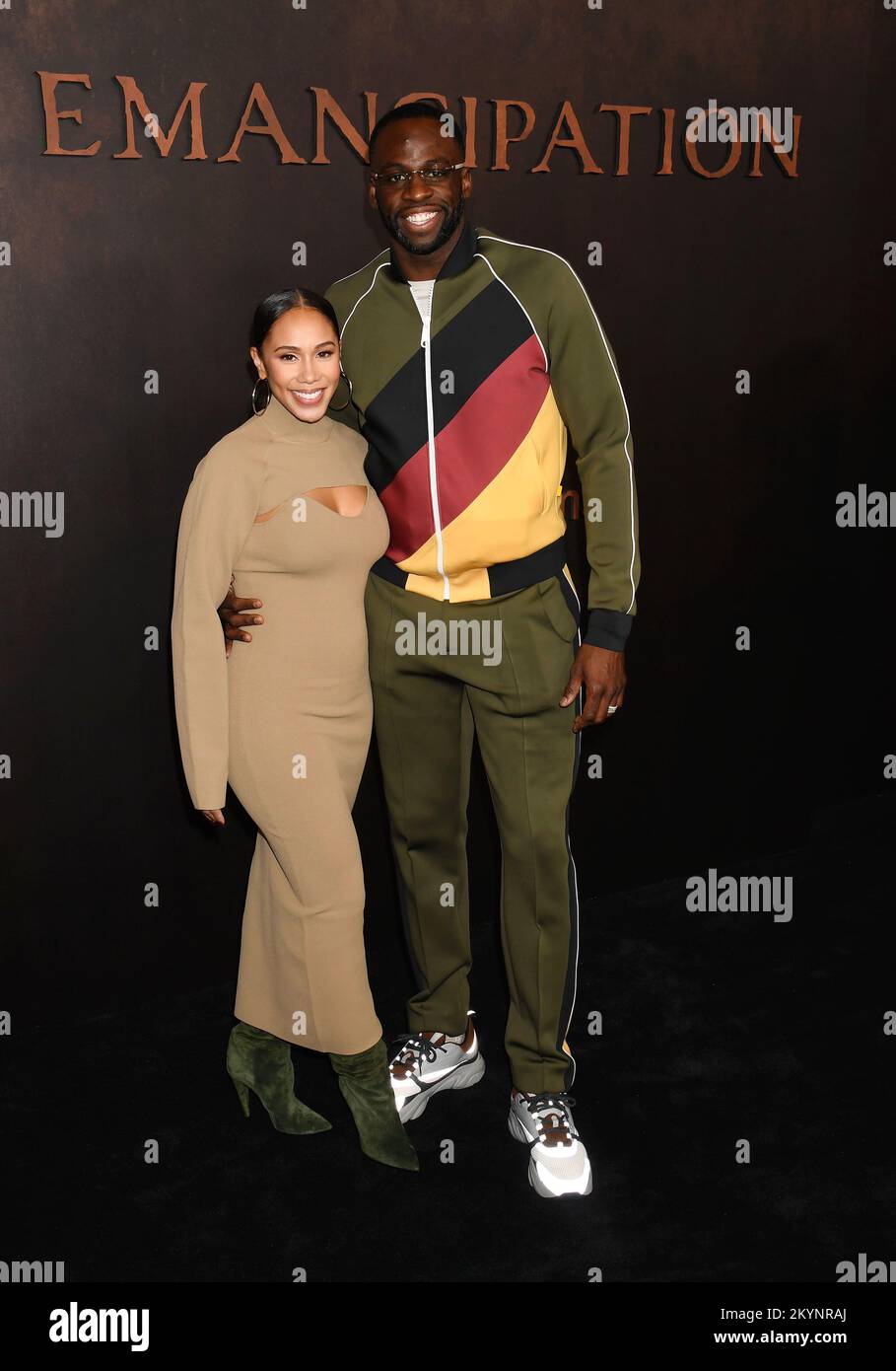LOS ANGELES, CALIFORNIA - NOVEMBER 30: (L-R) Hazel Renee and Draymond ...