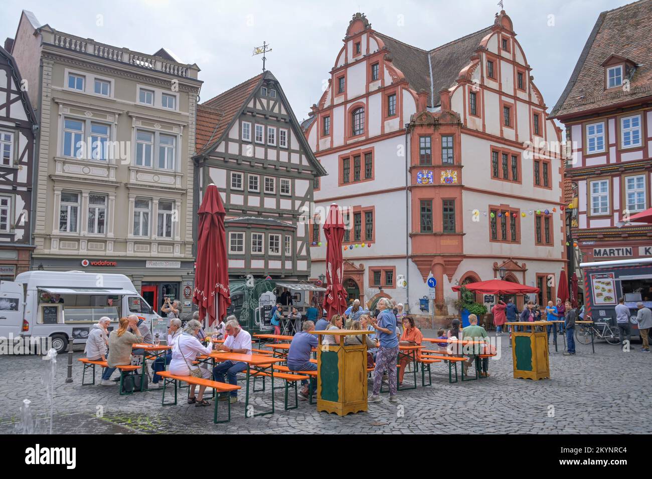 Marktplatz, Alsfeld, Hessen, Deutschland Stock Photo - Alamy