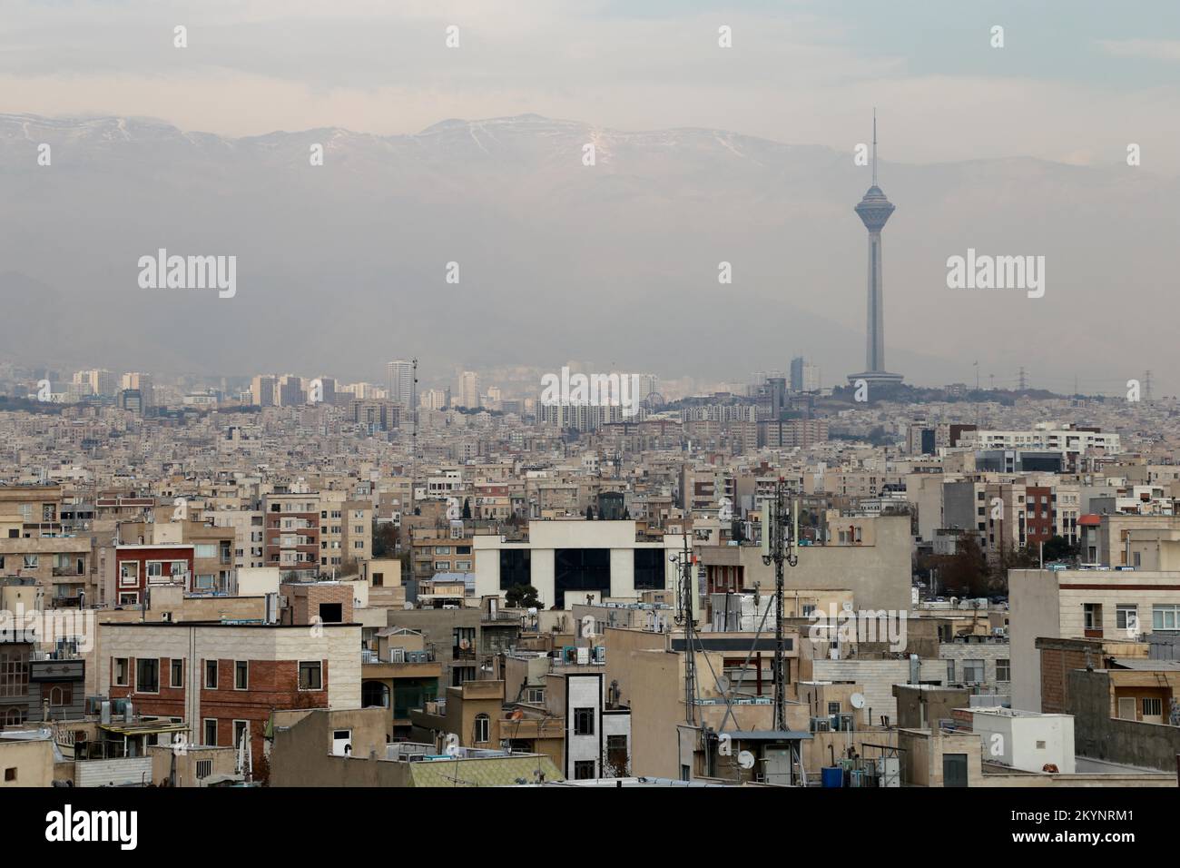 Tehran, Tehran, Iran. 30th Nov, 2022. A view of the Milad Tower, the ...