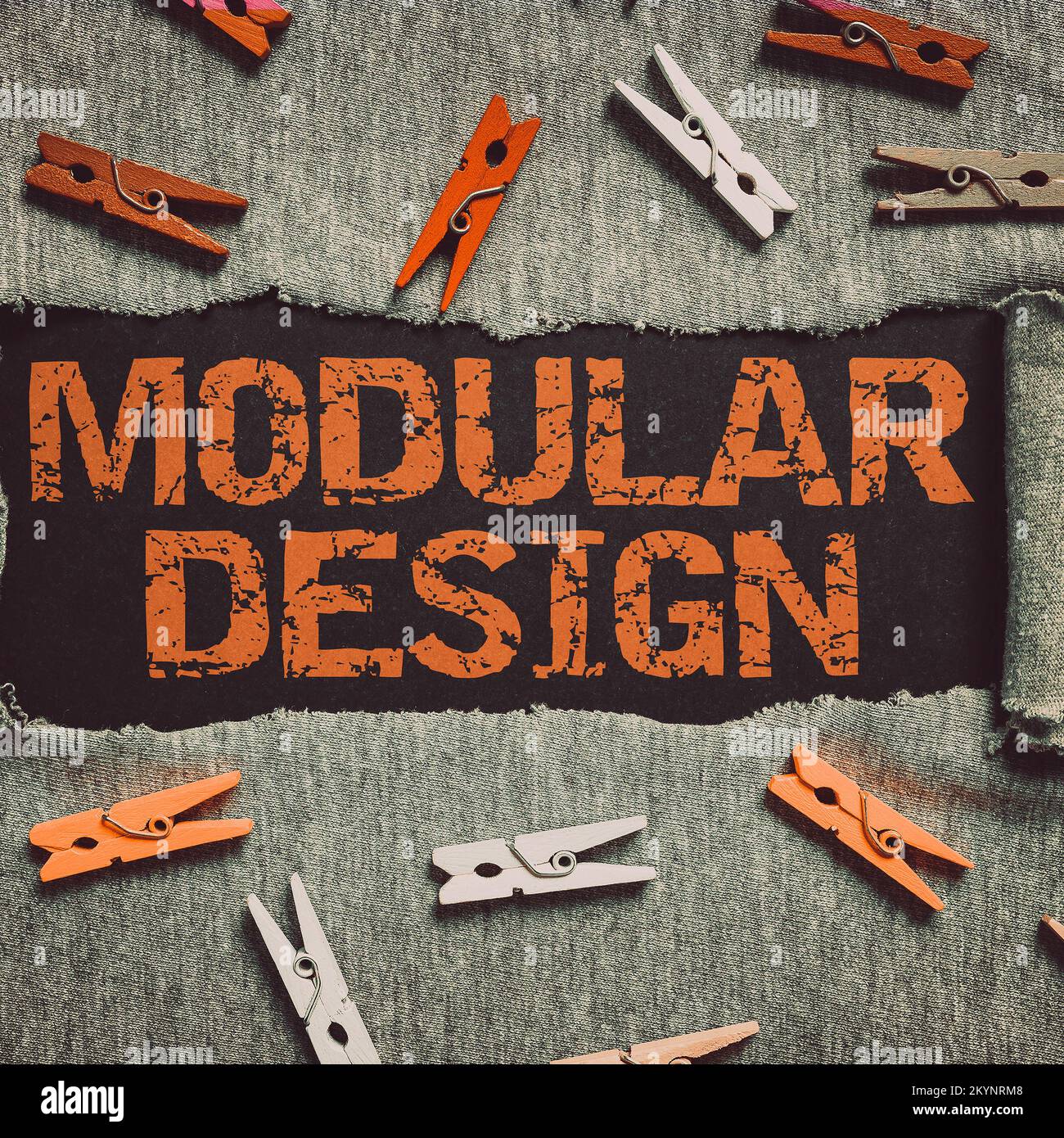 Conceptual display Modular Design. Business showcase product designing to produce product by ...