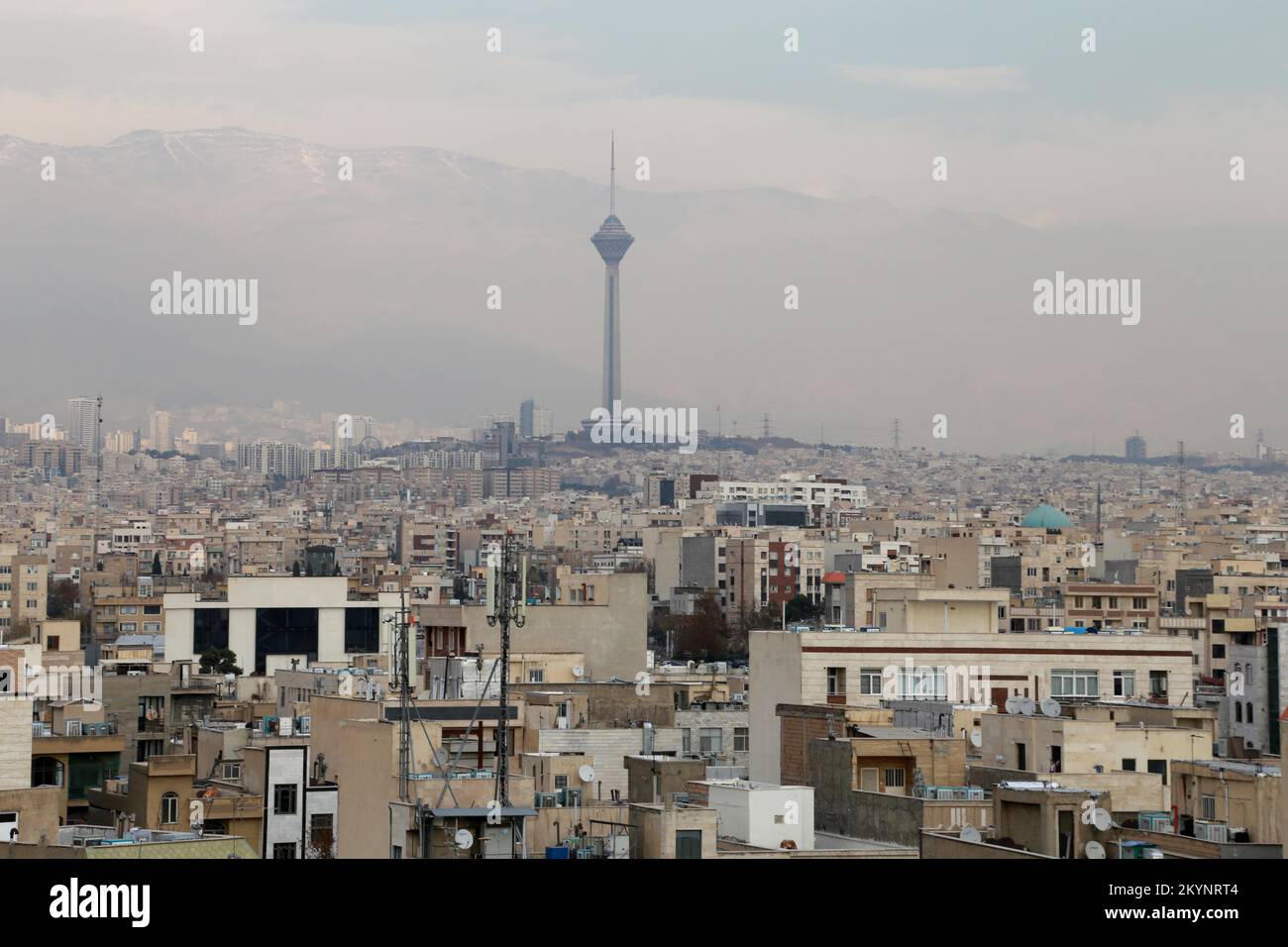 Tehran, Tehran, Iran. 30th Nov, 2022. A view of the Milad Tower, the ...
