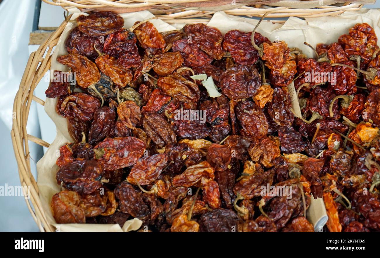 exotic spices from madeiras famous farmers market in funchal Stock ...