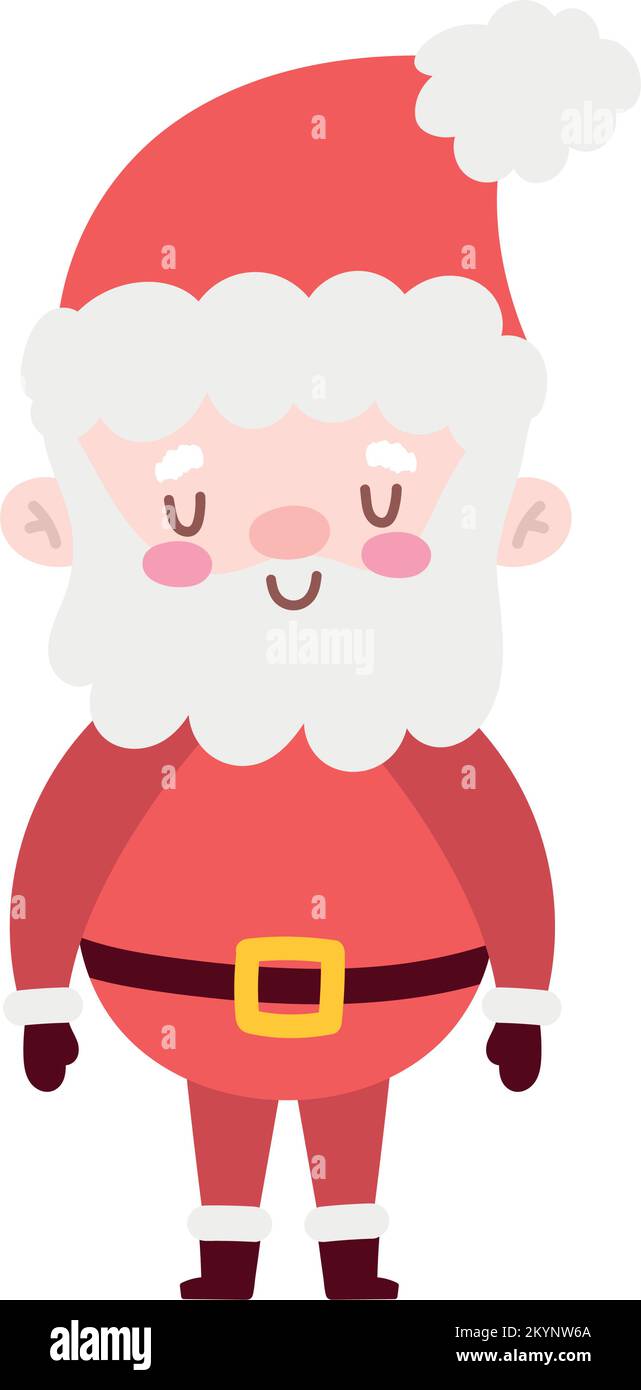 cute santa claus Stock Vector Image & Art - Alamy