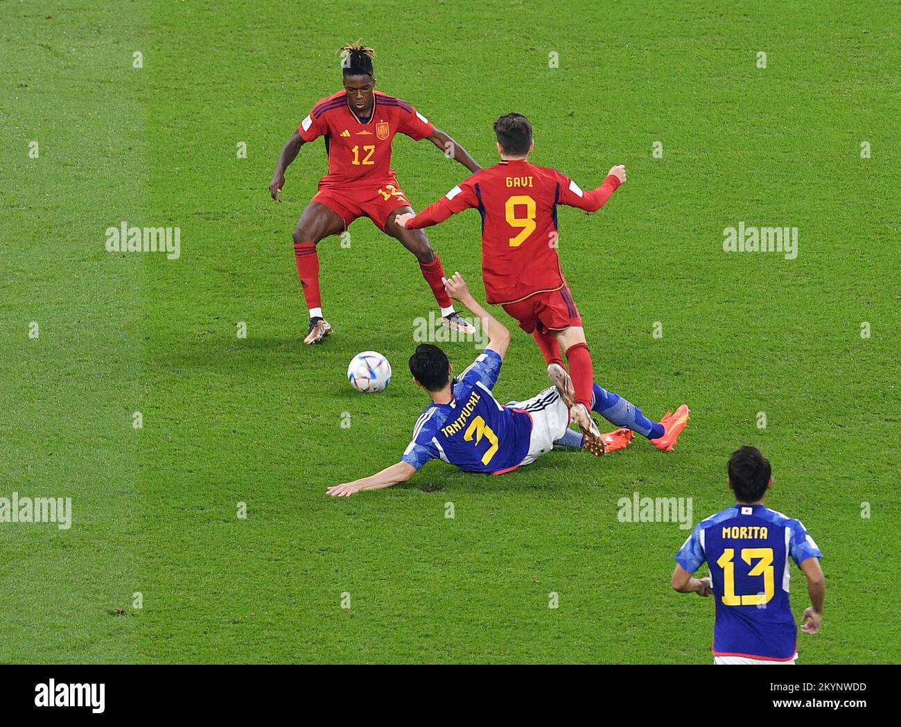 Gavi spain japan world cup 2022 hi-res stock photography and images - Alamy