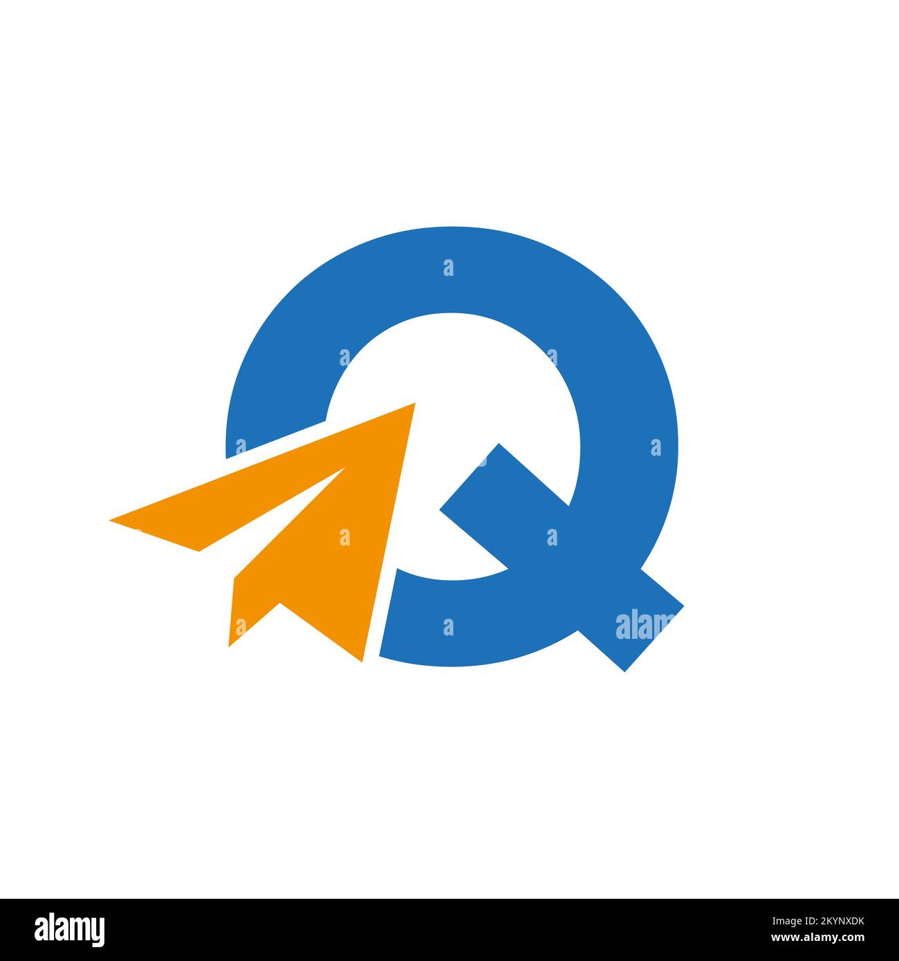 Q plane logo hi-res stock photography and images - Alamy