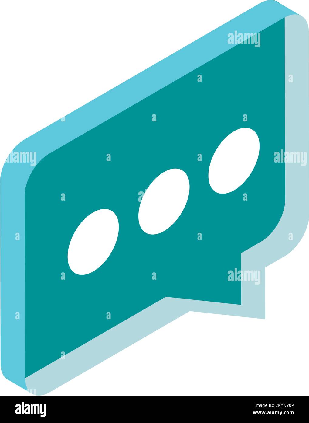 isometric speech bubble Stock Vector Image & Art - Alamy