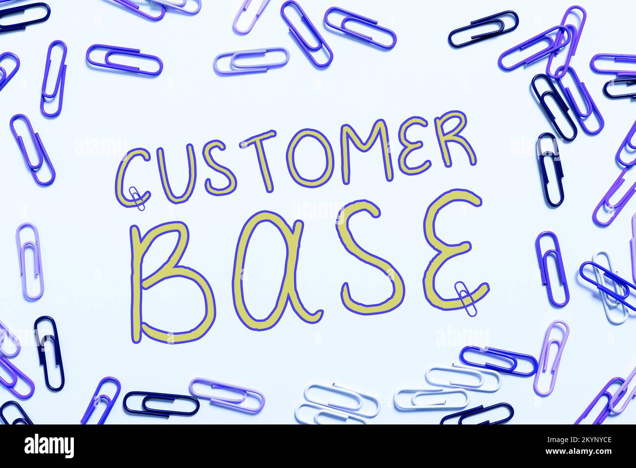 Text showing inspiration Customer Base. Internet Concept encourage ...