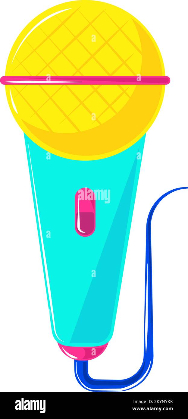 microphone cartoon icon Stock Vector Image & Art - Alamy