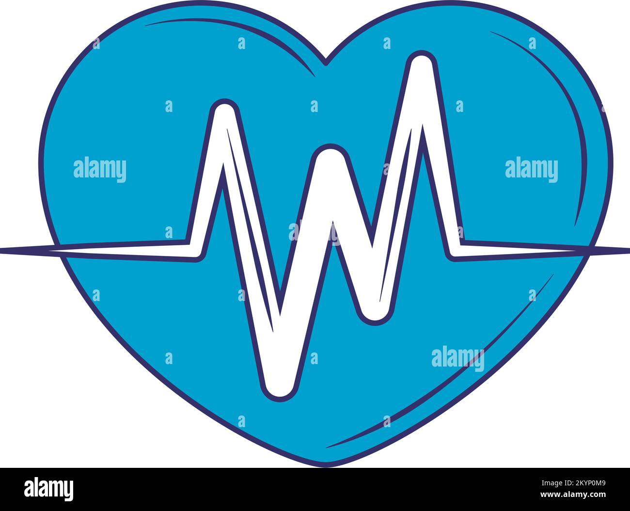 health heart beat Stock Vector Image & Art - Alamy