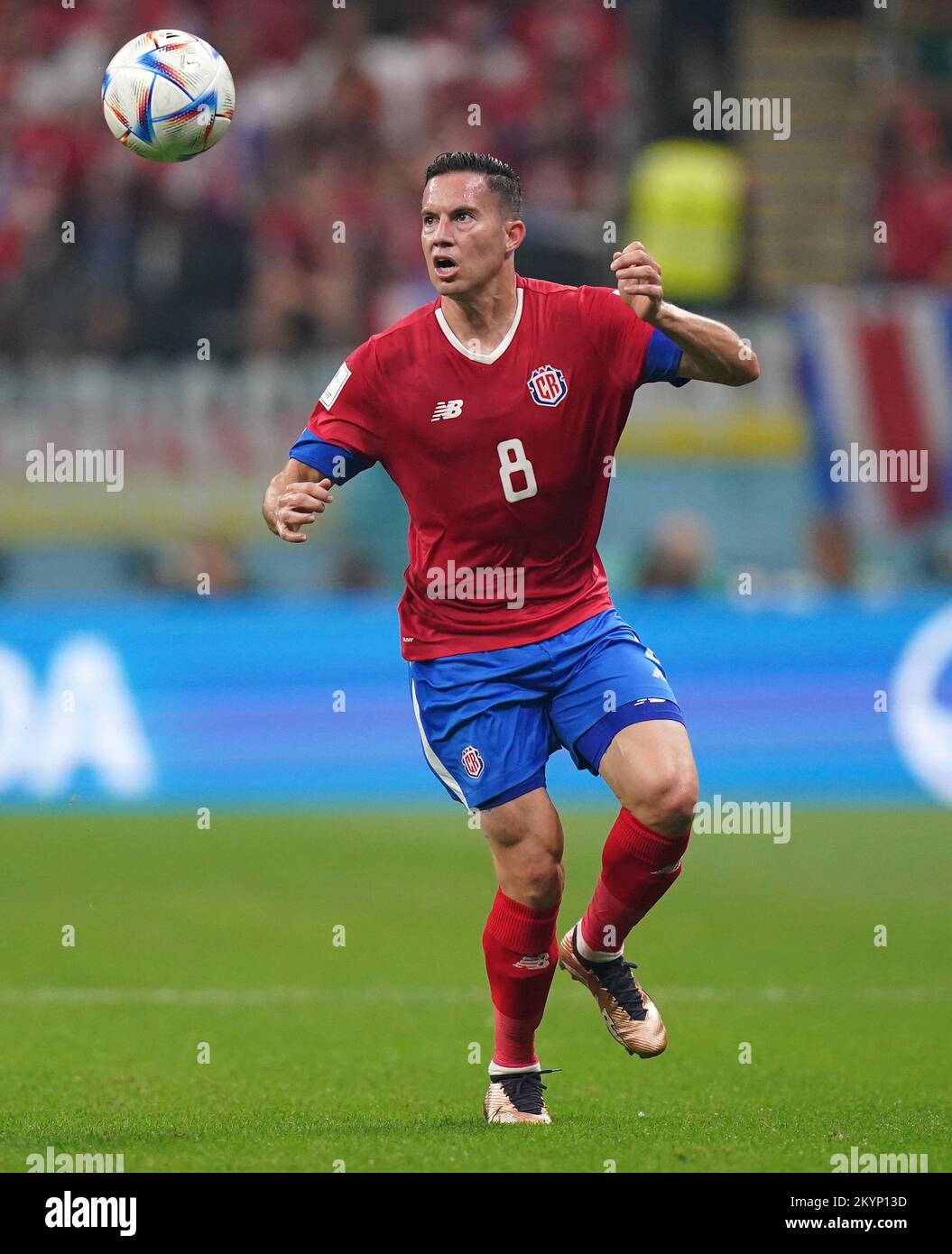 Costa Rica's Bryan Oviedo during the FIFA World Cup Group E match at ...
