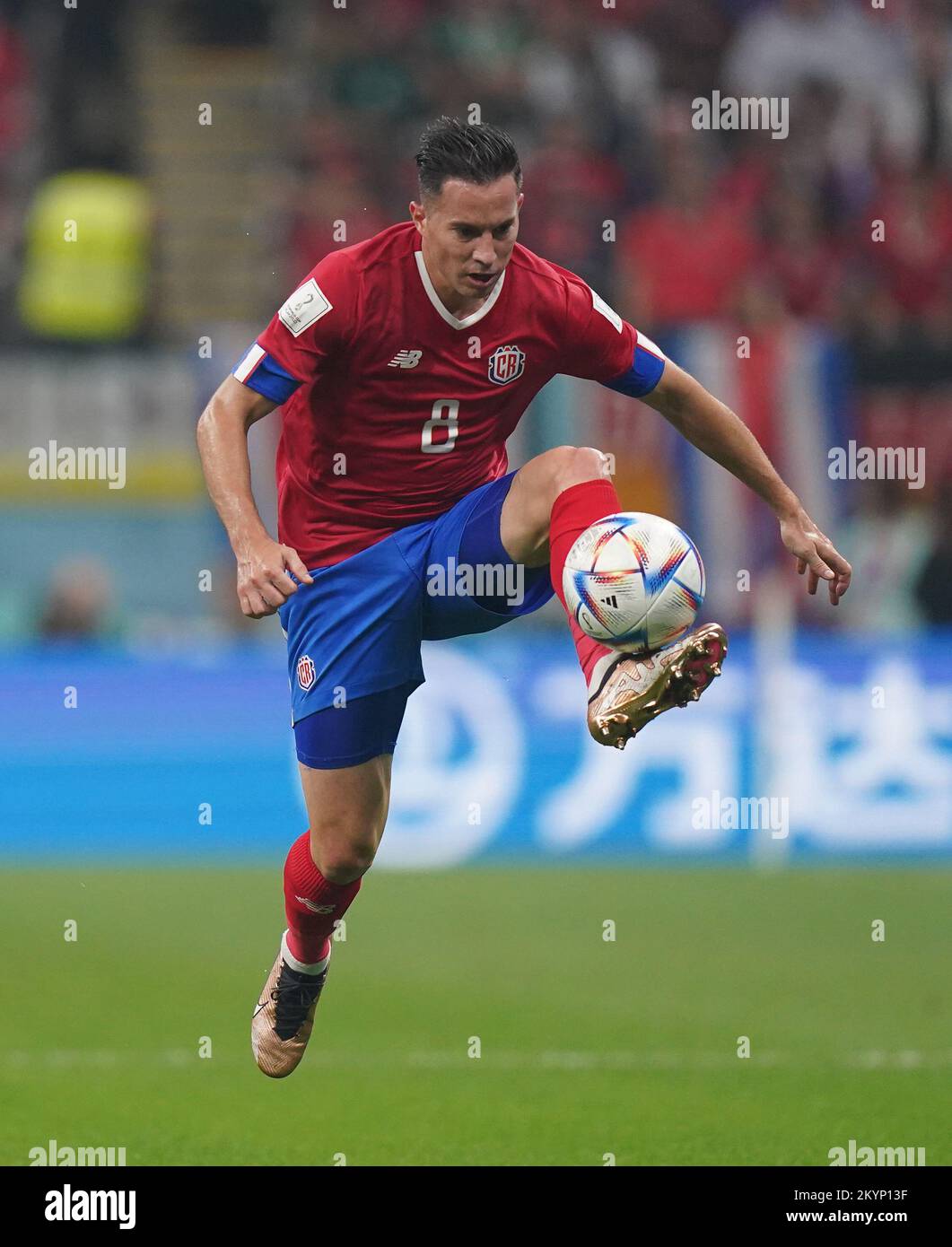 Costa Rica's Bryan Oviedo during the FIFA World Cup Group E match at ...