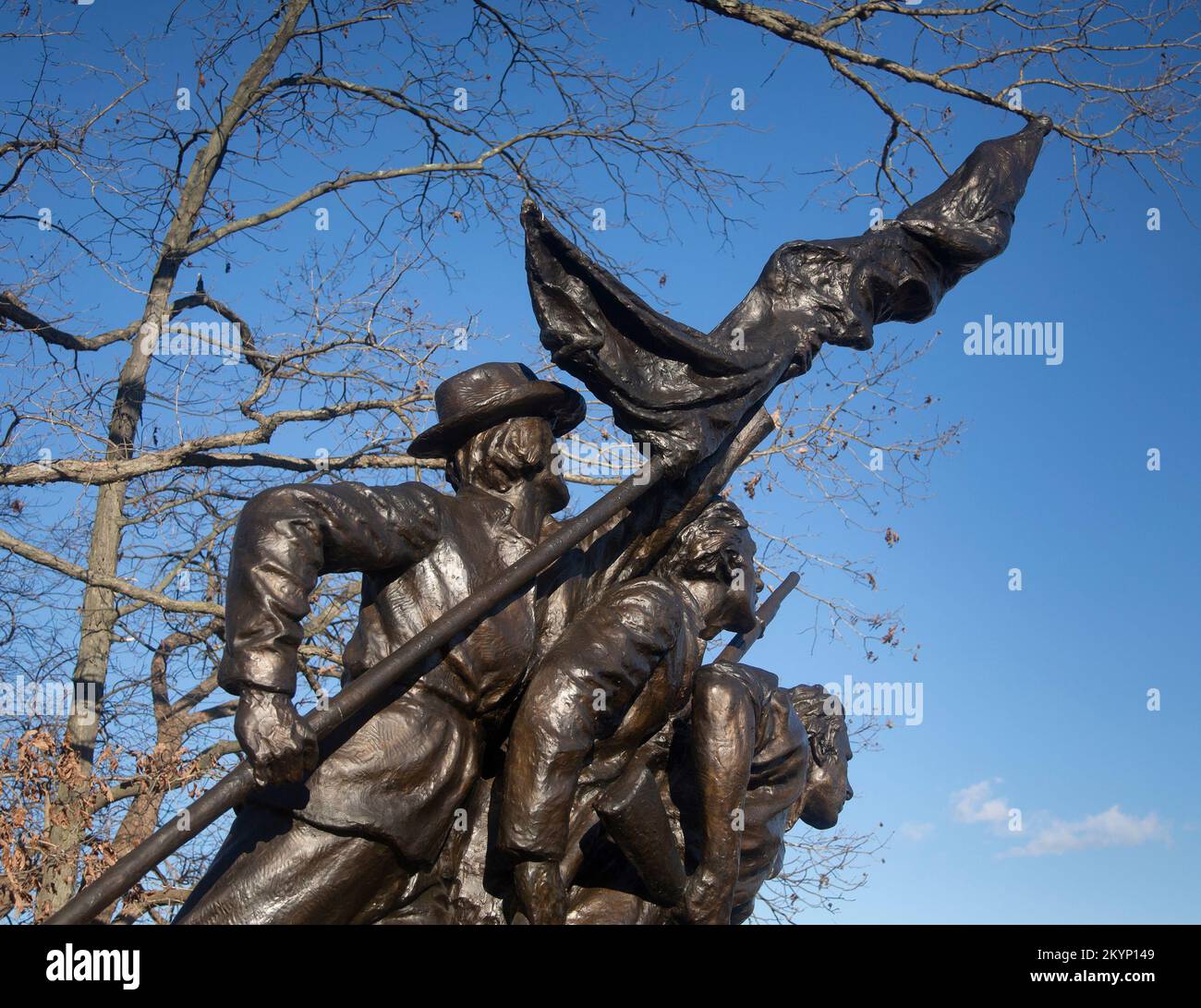North Carolina Memorial at the Gettysburg National Military Park Stock ...