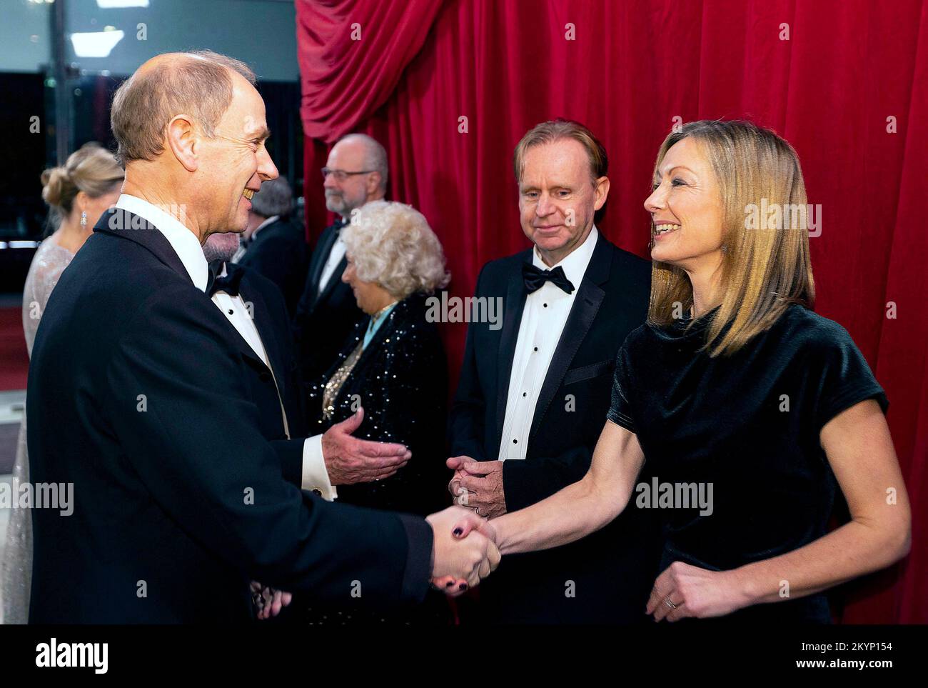 The Earl of Wessex meets Kevin Lygo Managing Director Media and ...