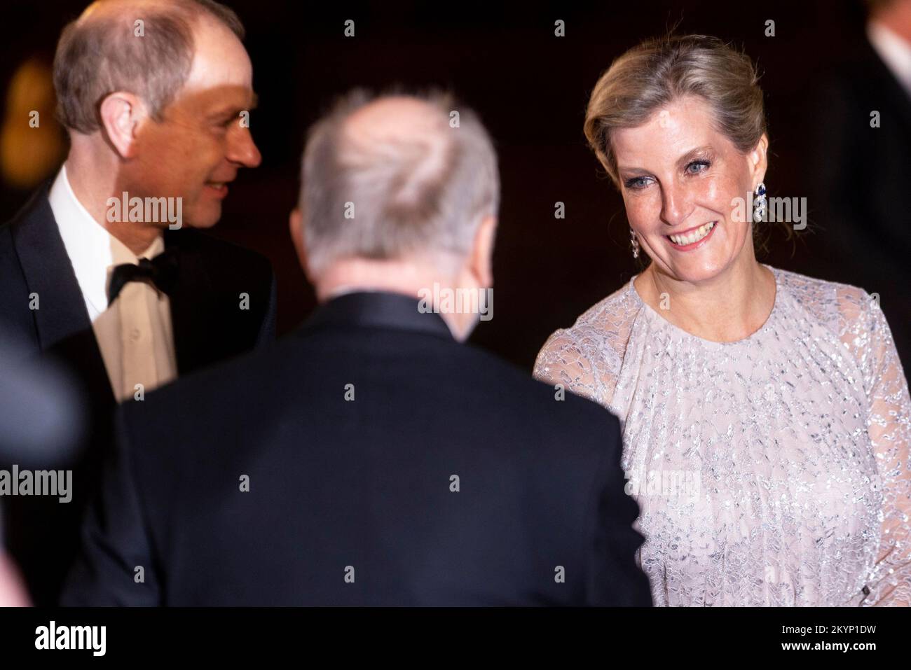 The Earl and Countess of Wessex attend the Royal Variety Performance at ...