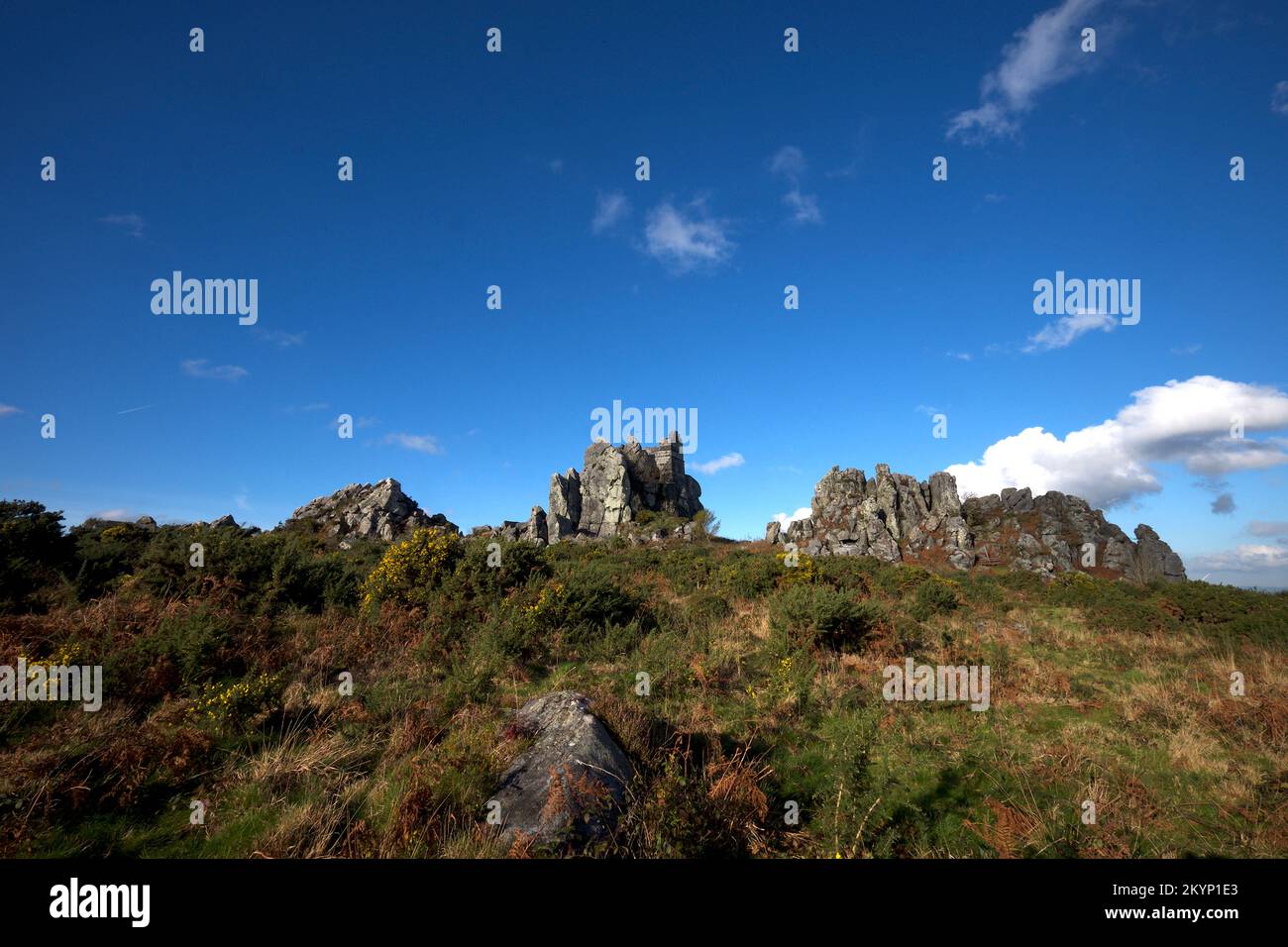 Roche Cornwall UK Roach Rock & Hermitage Stock Photo - Alamy