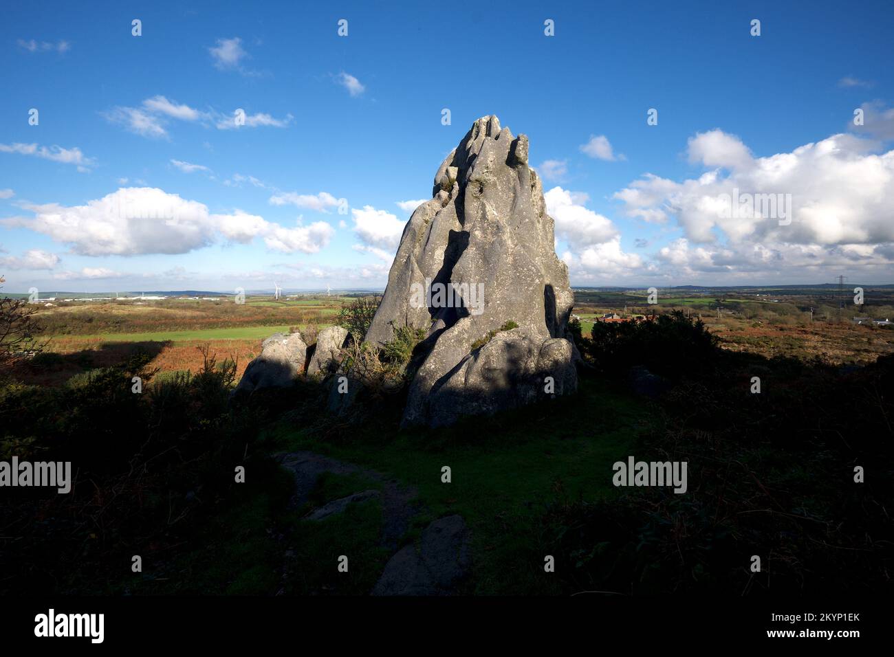 Roche rock hermitage old chapel hi-res stock photography and images - Alamy