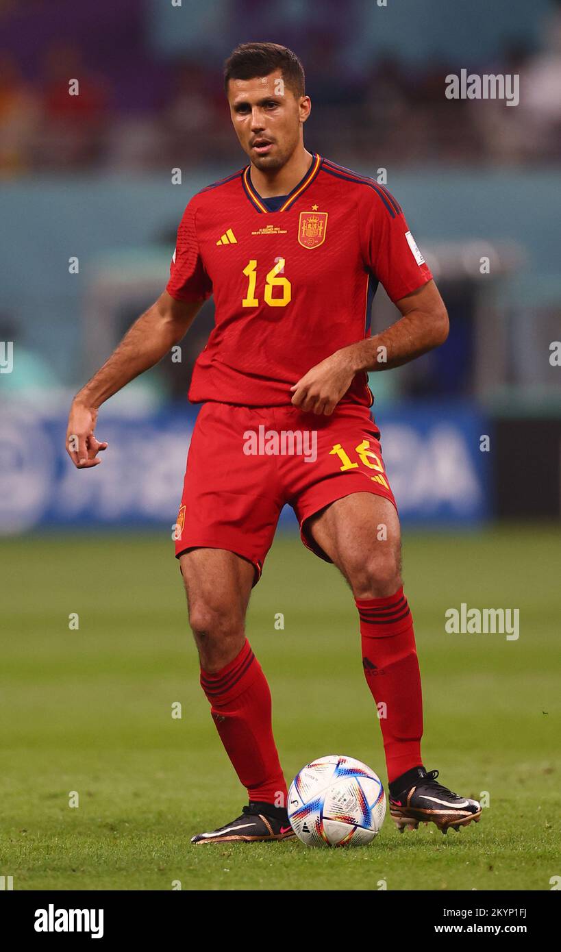 Doha, Qatar, 1st December 2022. Rodri of Spain during the FIFA World ...