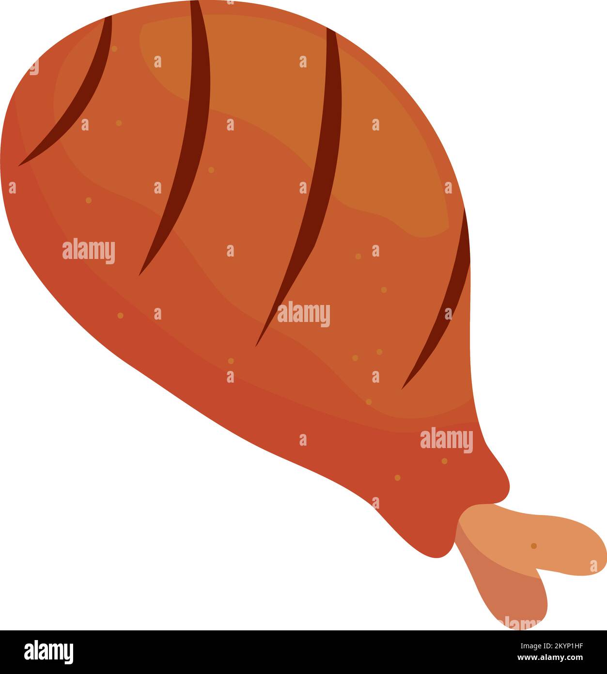 BBQ grilled chicken Stock Vector Image & Art - Alamy